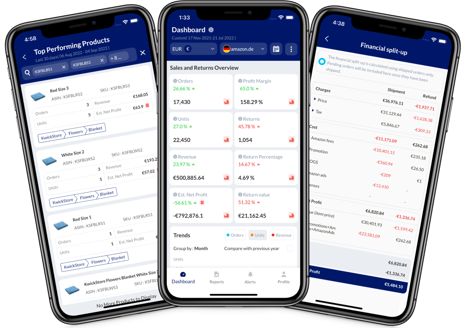 Mobile App - KwickMetrics